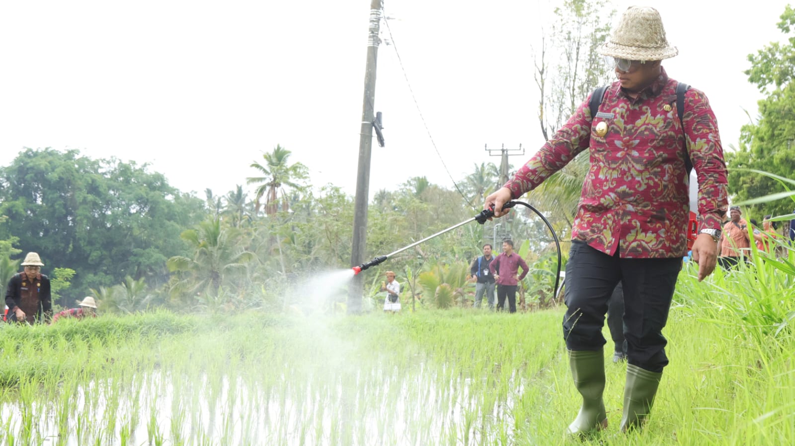Serahkan Pupuk Hayati Cair, Pj. Gubernur Bali S.M Mahendra Jaya Dukung Sistem Pertanian Organik ...